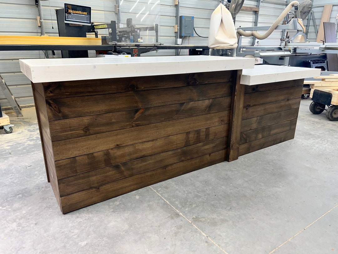 Coffee Shop Large Sales Counter - With 4' ADA Drop - Etsy