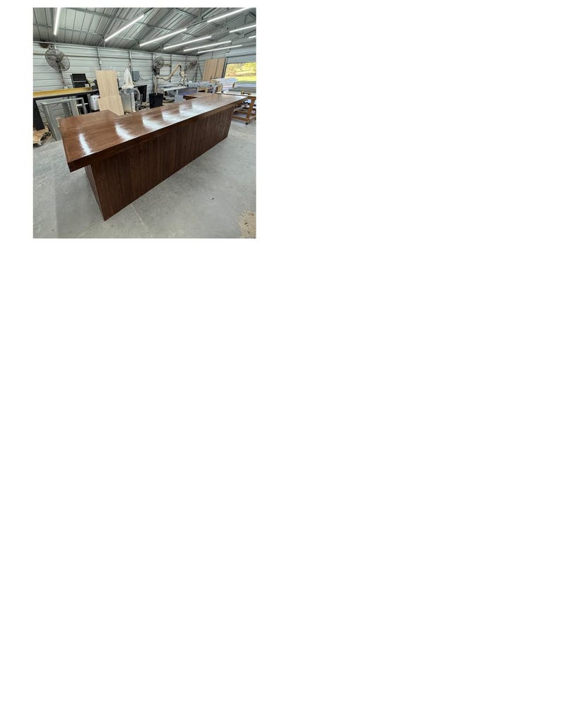 Handmade Smooth Top L-shape Retail Counter With ADA Drop - Etsy