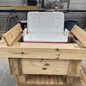 Transform Your Patio With a Stylish Mobile Cooler Table Made for the ...