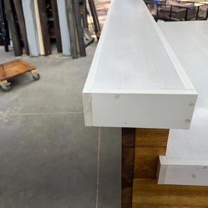 The Hello Shabby L Shape Reception Desk, Reception Counter, Salon Desk ...