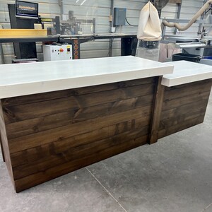 Coffee Shop Large Sales Counter - With 4' ADA Drop - Etsy