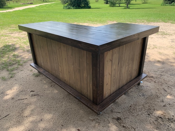 U Shaped Outdoor Bars