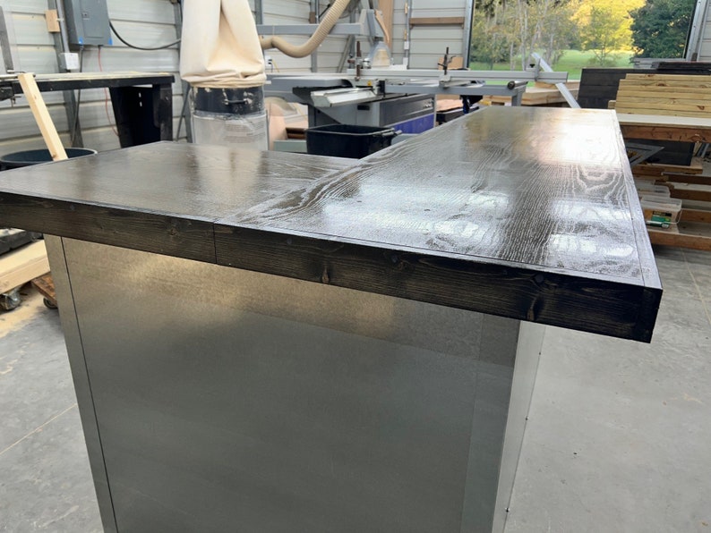 Flat Steely L Shape Metal Indoor Home Bar - Etsy