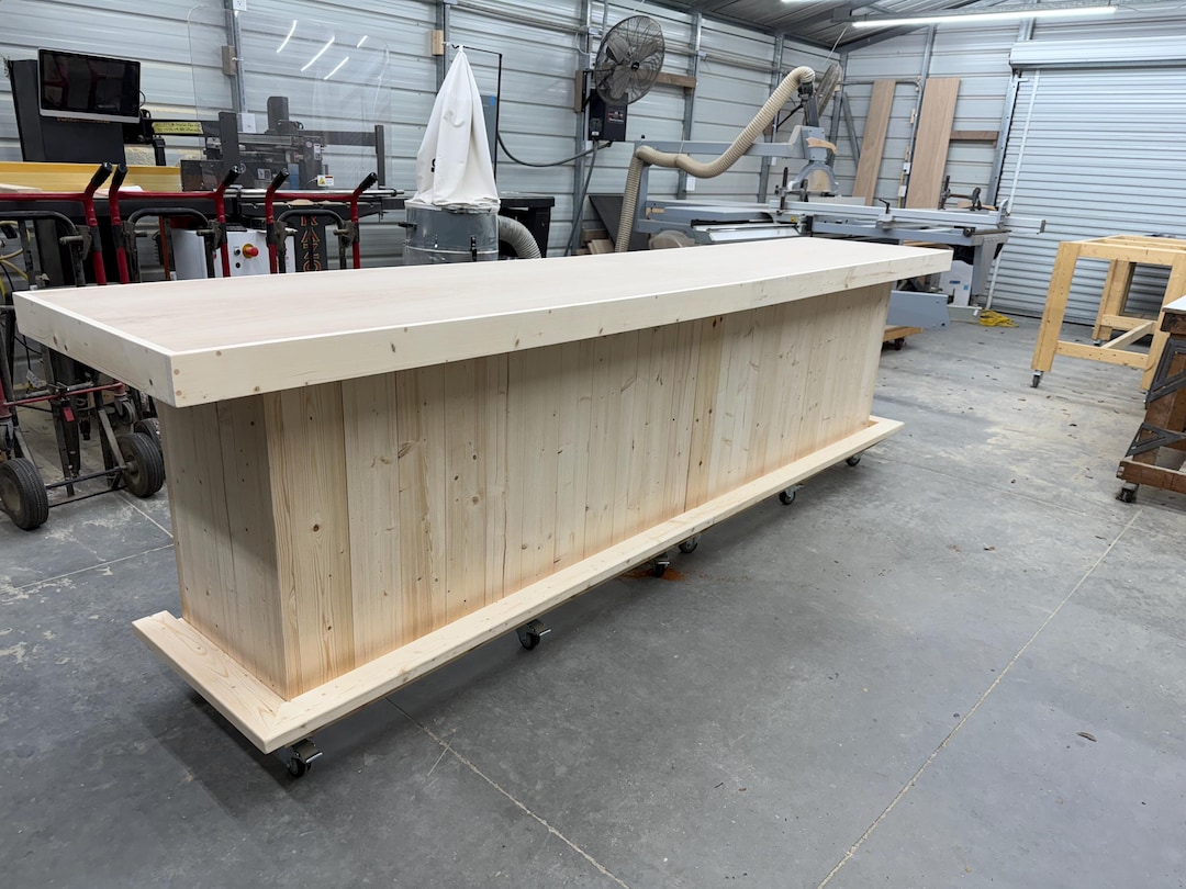 Straight Ace Large Indoor Home Bar Unfinished - Etsy