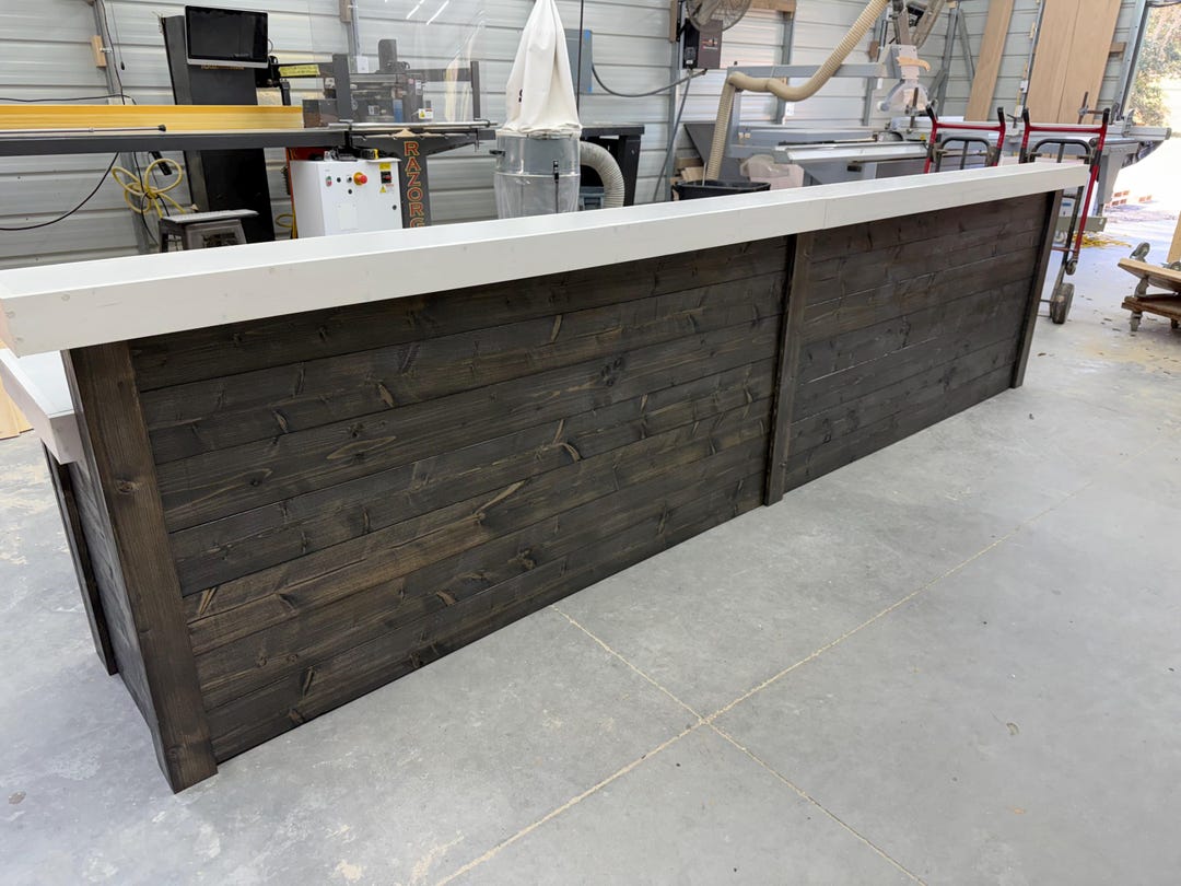 The Deluxe - Large Front Reception 2 Level Reception Desk - Etsy