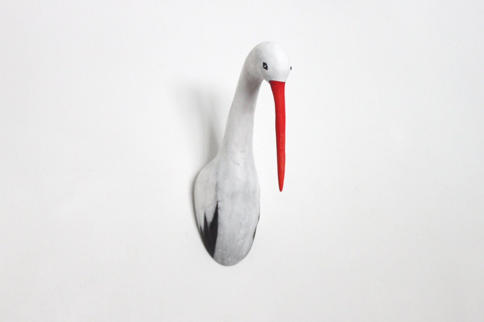 The Stork is Coming Faux Taxidermy Wall Decor - Etsy