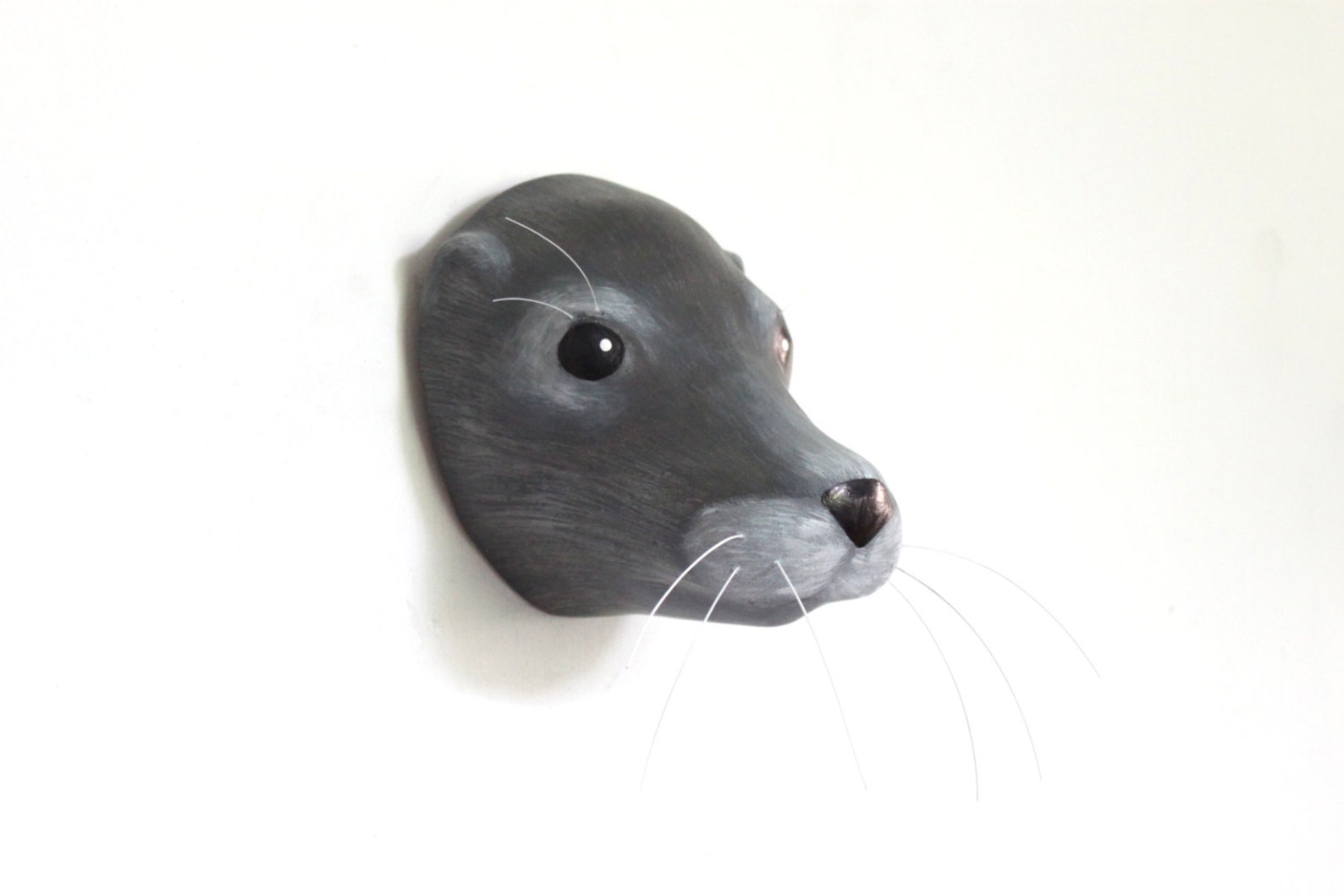 Grey Seal Paper Mache, Faux Taxidermy Seal Mask - Etsy