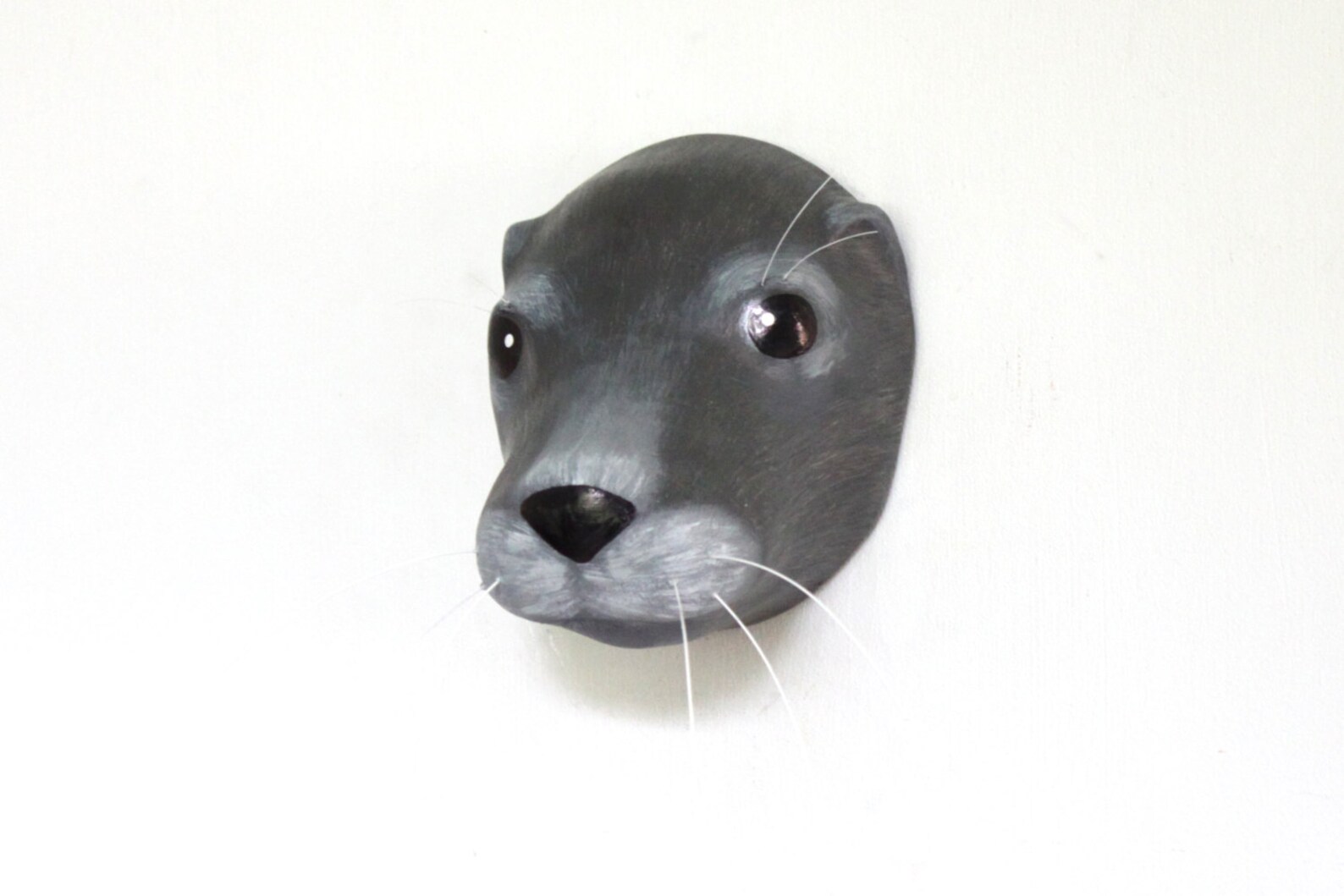 Grey Seal Paper Mache, Faux Taxidermy Seal Mask - Etsy