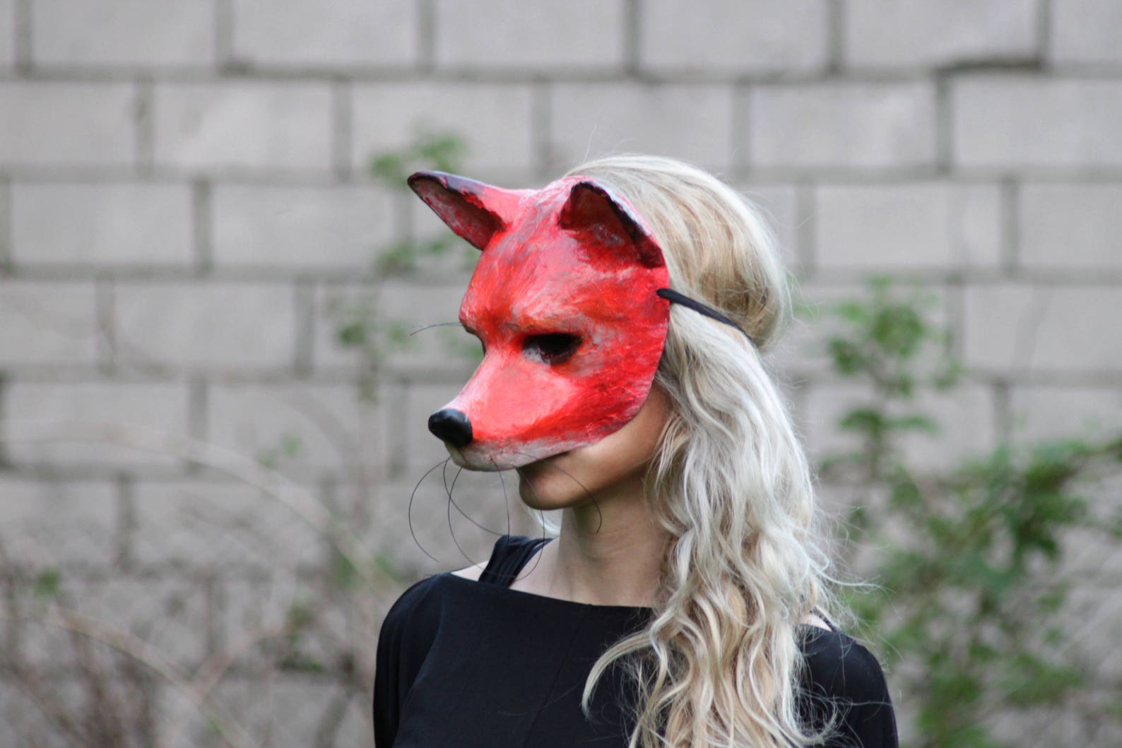 Fox Head or Face Mask - Etsy