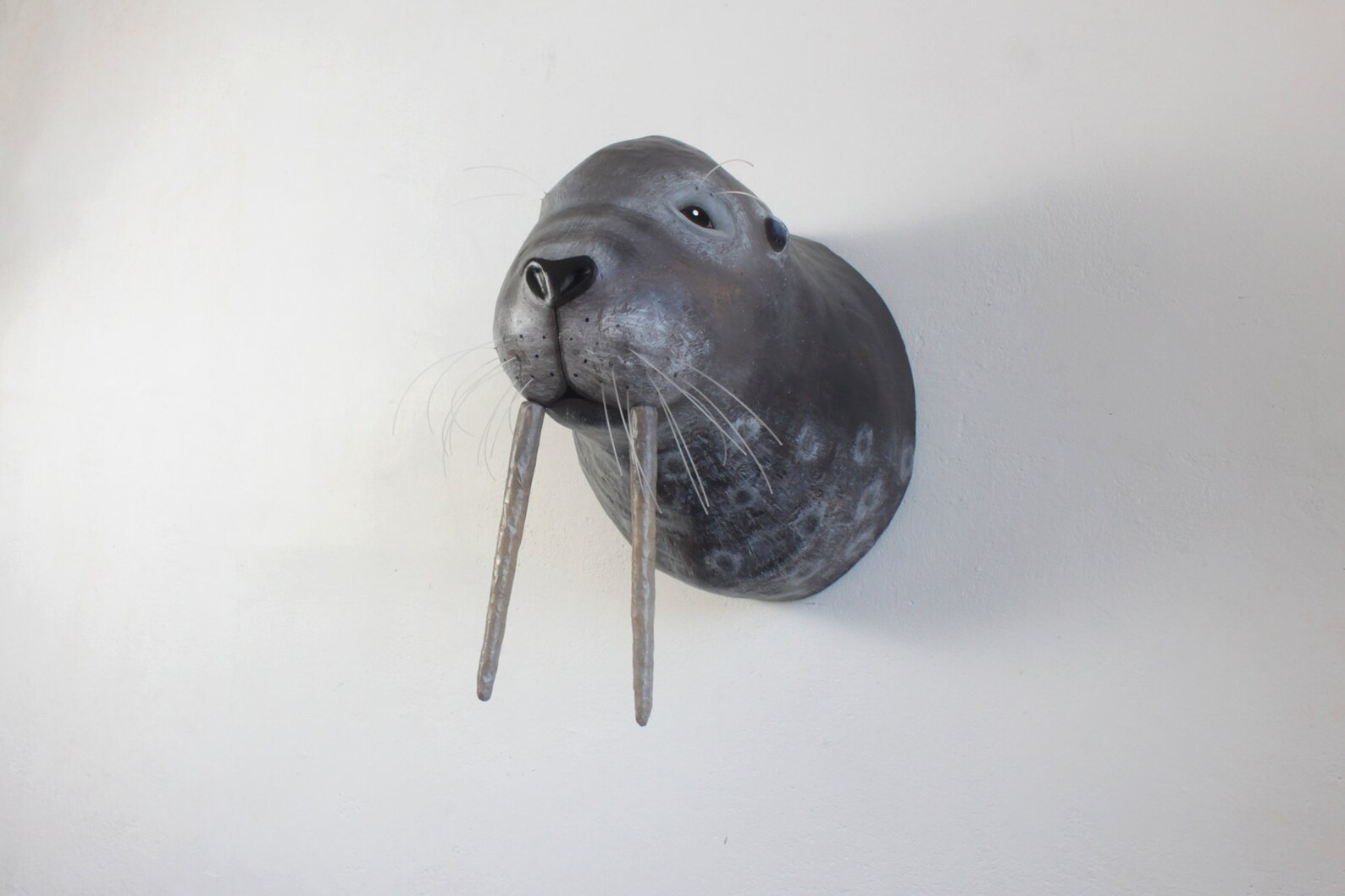 Large Walrus Wall Mount Head Sculpture Home Nursery | Etsy