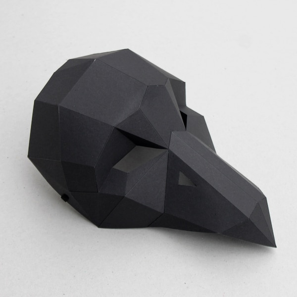 Raven Mask - Etsy