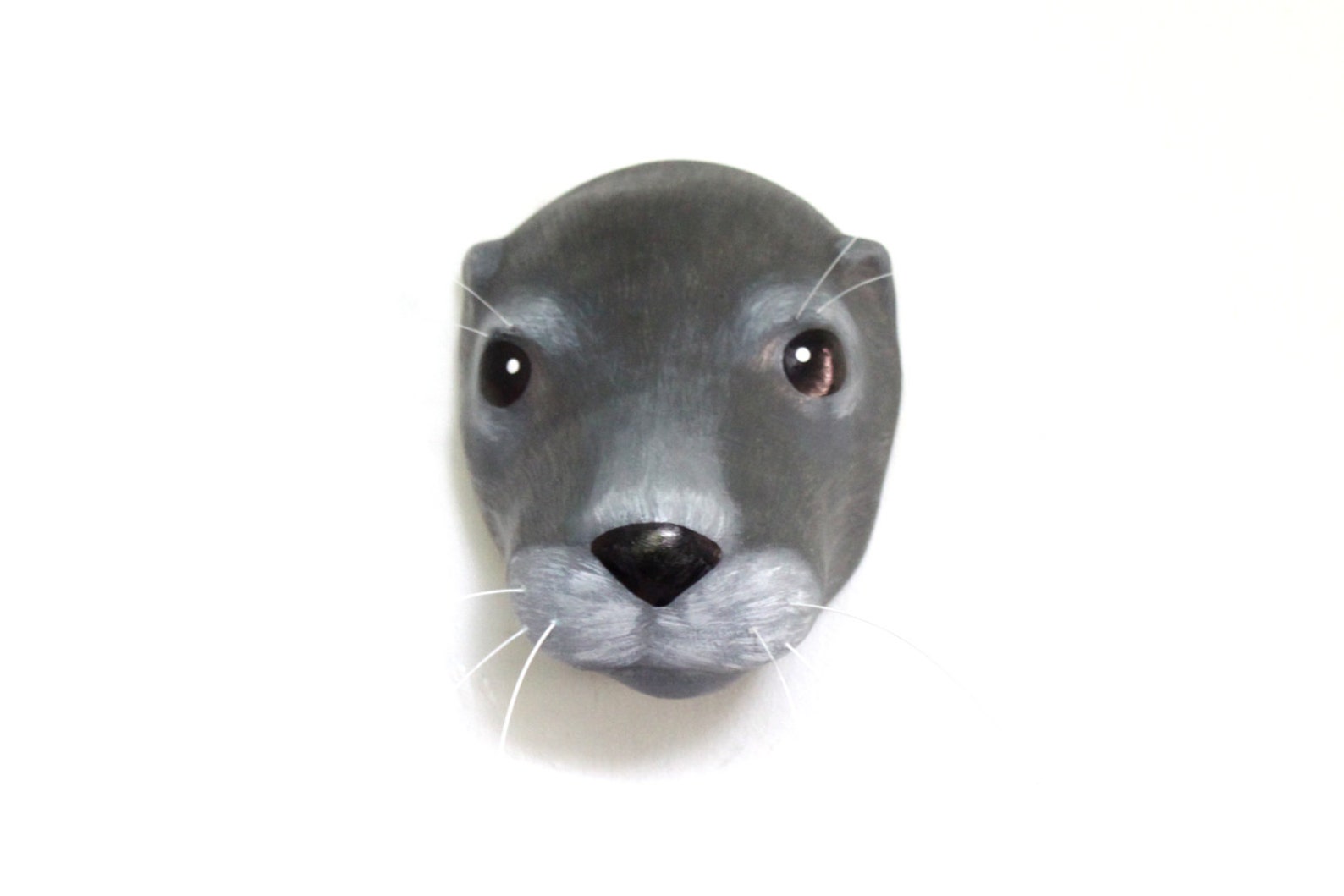 Grey Seal Paper Mache, Faux Taxidermy Seal Mask - Etsy