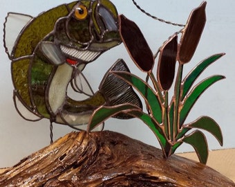 Bass Stained Glass - Etsy