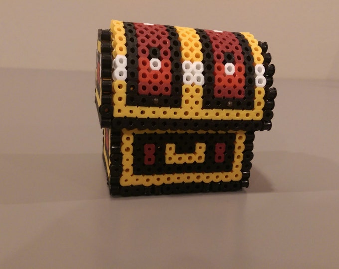 3D Chest From the Legend of Zelda Perler Bead Sprite - Etsy