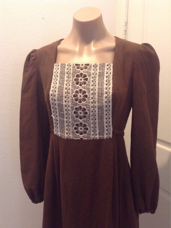 Vintage Rag Dolls Dress Prairie cottage core Rare Fes… - Gem