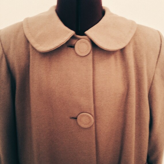 Vintage 1950s Mod Coat Med/LG Swing - Gem