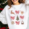 Monogrammed Reindeer Long Sleeve Tee Christmas Long Sleeve Tee ...