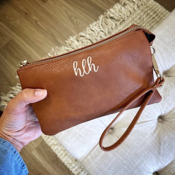 Monogrammed Wristlet - Etsy