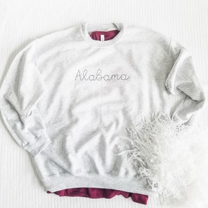 Script State Super Soft and Cozy Sweatshirt Pullover | Show Your State ...