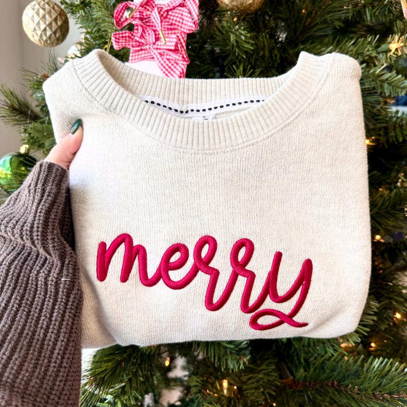 Sage Green Merry Sweater - Etsy