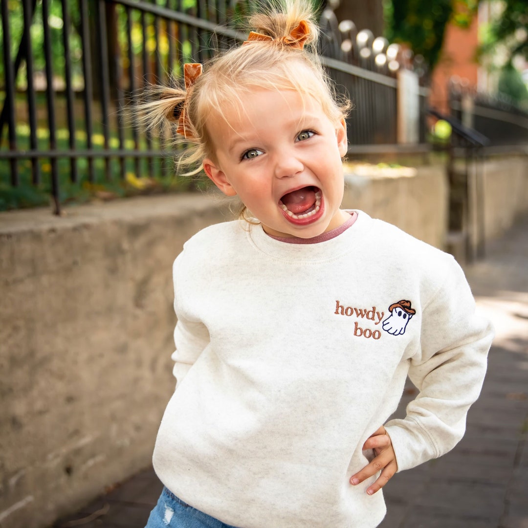 Howdy Boo! Youth and Toddler Sweatshirt | Fall Toddler Crewneck | Cute ...
