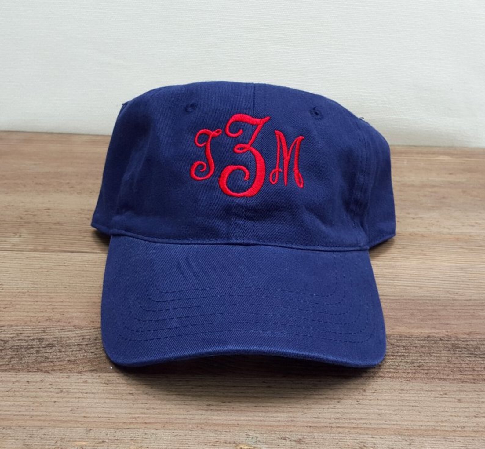 Ladies Monogrammed Baseball Cap Multiple Colors - Etsy