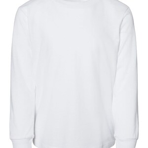 Embroidered Youth Snowflake Long Sleeved Top | Personalized Youth ...