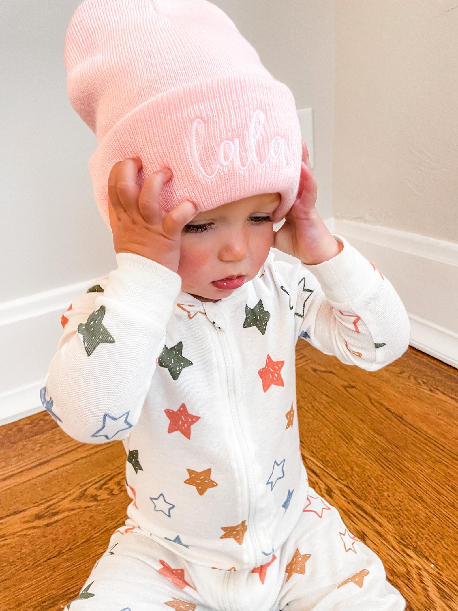 Kids Personalized Beanie | Youth Customized Hat - Etsy