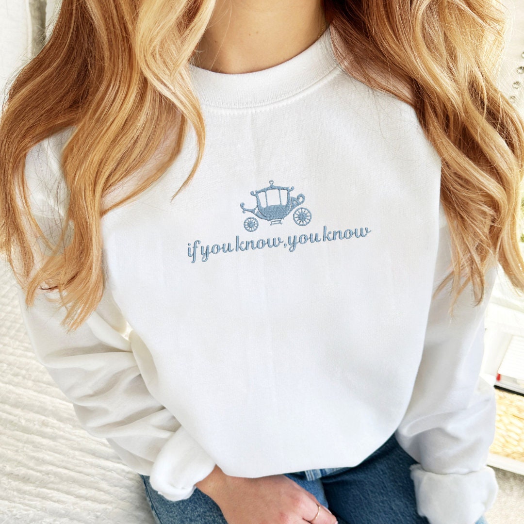 Dearest Reader Embroidered Gemma Crewneck Sweatshirt Lady Whistledown ...