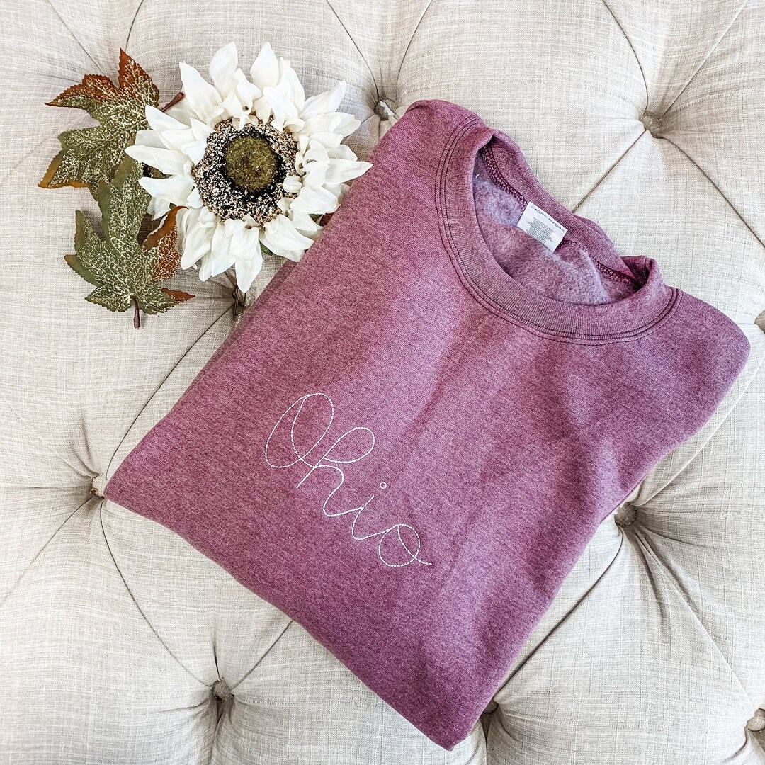 Script State Super Soft and Cozy Sweatshirt Pullover | Show Your State ...