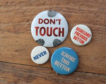 Funny Vintage Buttons - Etsy