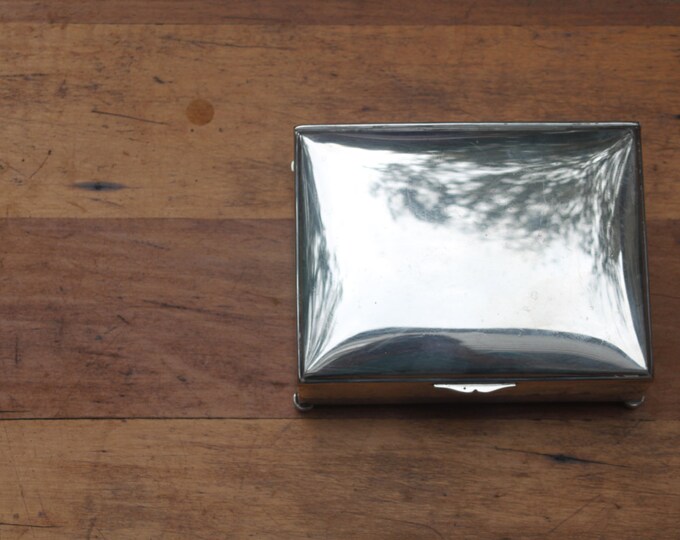 Vintage Silver German Jewelry Box - Etsy