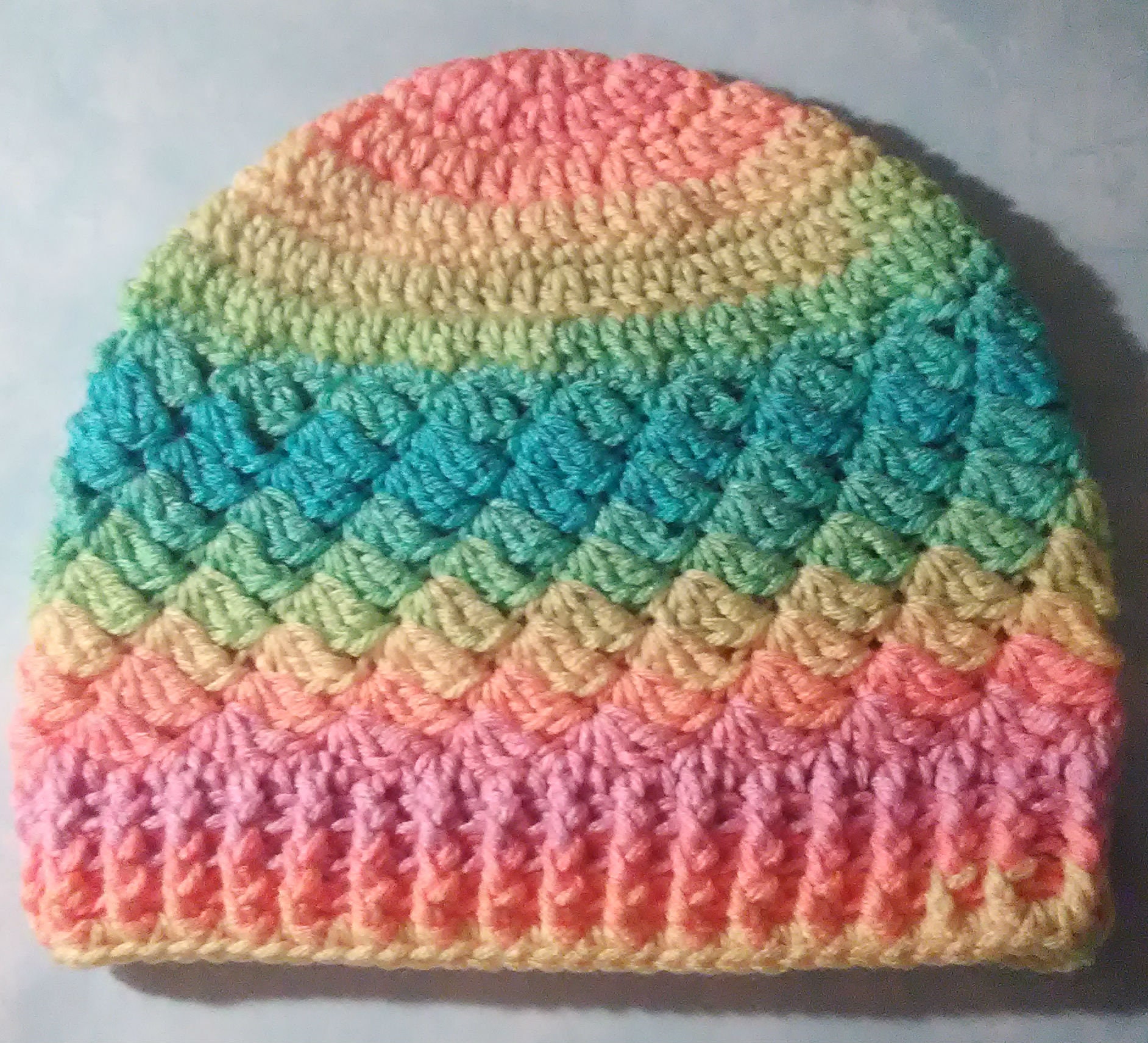 Hat Crochet Pattern PDF Slanted Shells Hat Crochet Pattern also ...