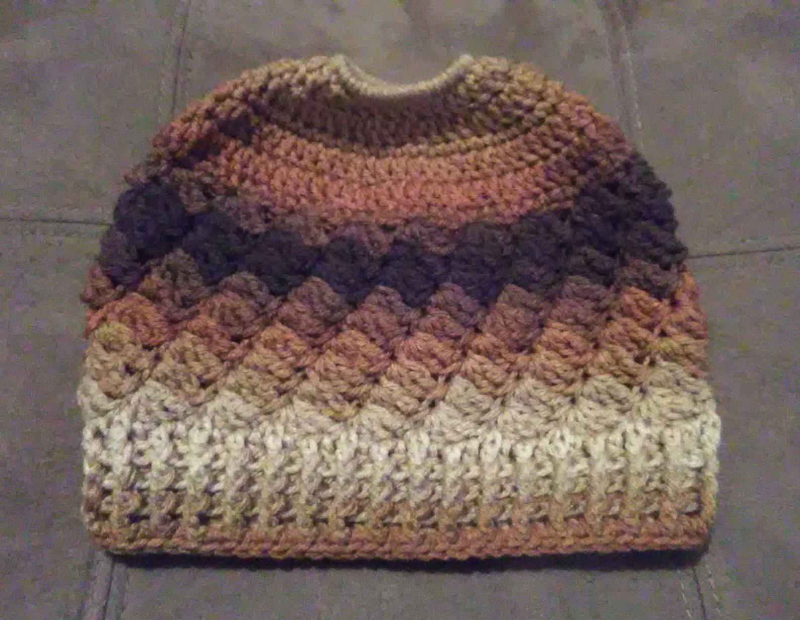 Hat Crochet Pattern PDF Slanted Shells Hat Crochet Pattern also ...