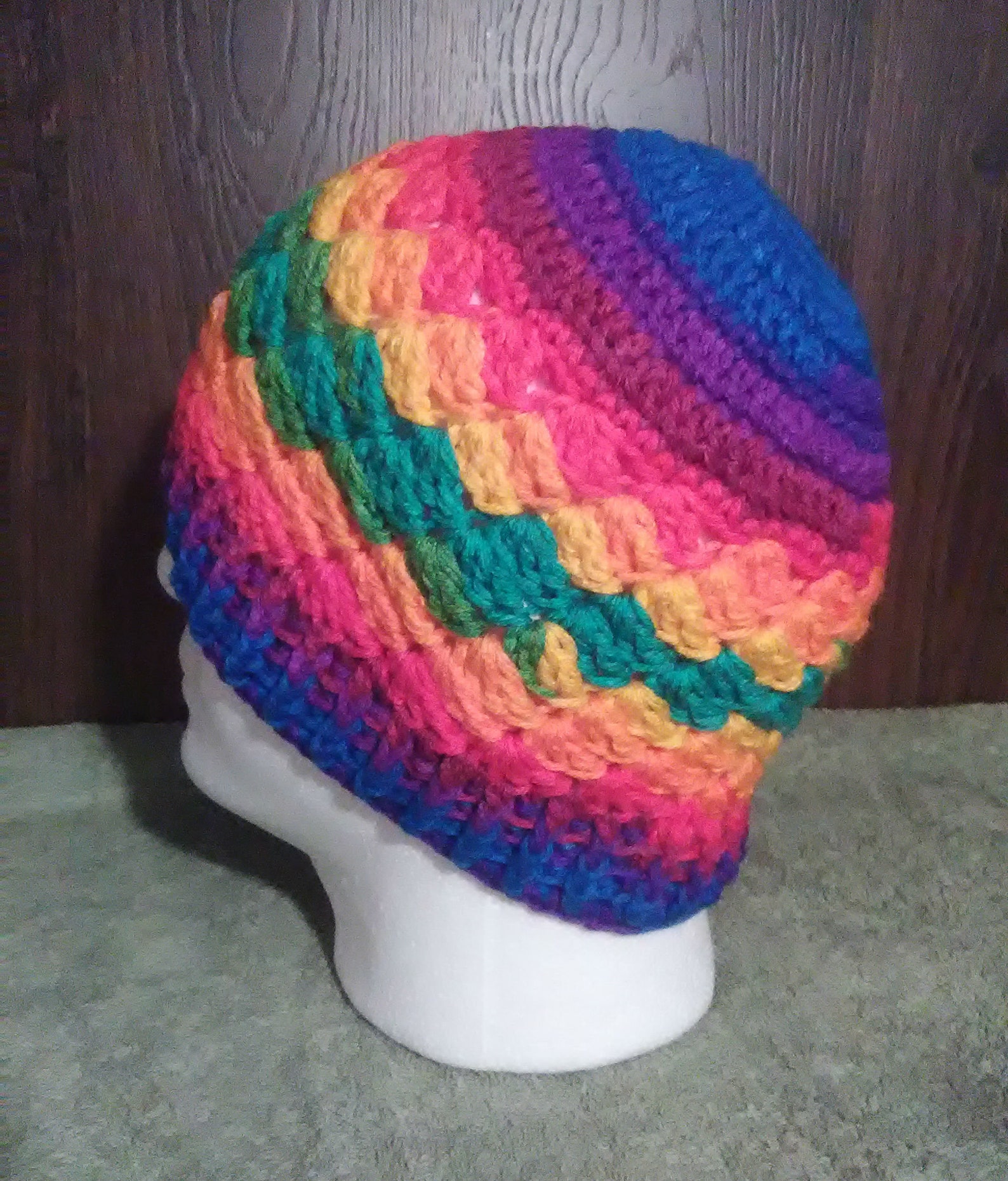 Hat Crochet Pattern PDF Slanted Shells Hat Crochet Pattern also ...