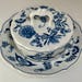 Blue Danube Round Butter or Cheese Dish- Onion Pattern - Etsy