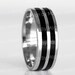 Men's Stacking Ring Men's Ring Men's Stainless Steel Ring Men's Wedding ...