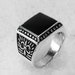 Men Stacking Ring Men Ring Men Silver Ring Classic Ring Men Jewelry ...