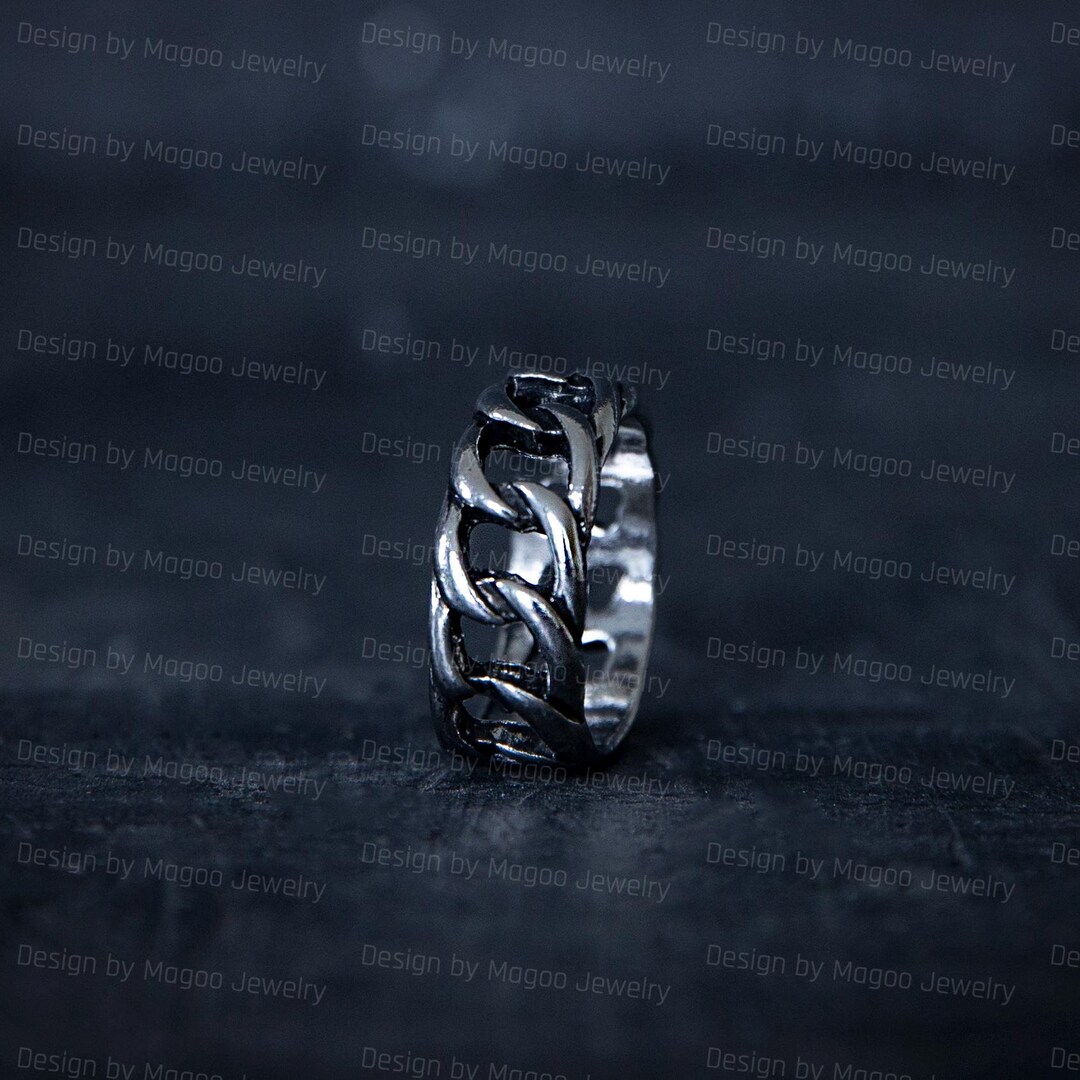 Men Ring, Men Stainless Steel Ring, Statement Ring for Man, Men Silver ...