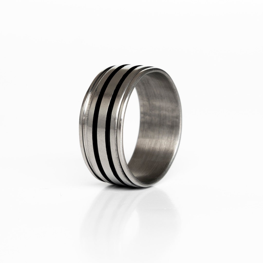 Men's Ring Men's Stainless Steel Ring Men's - Etsy