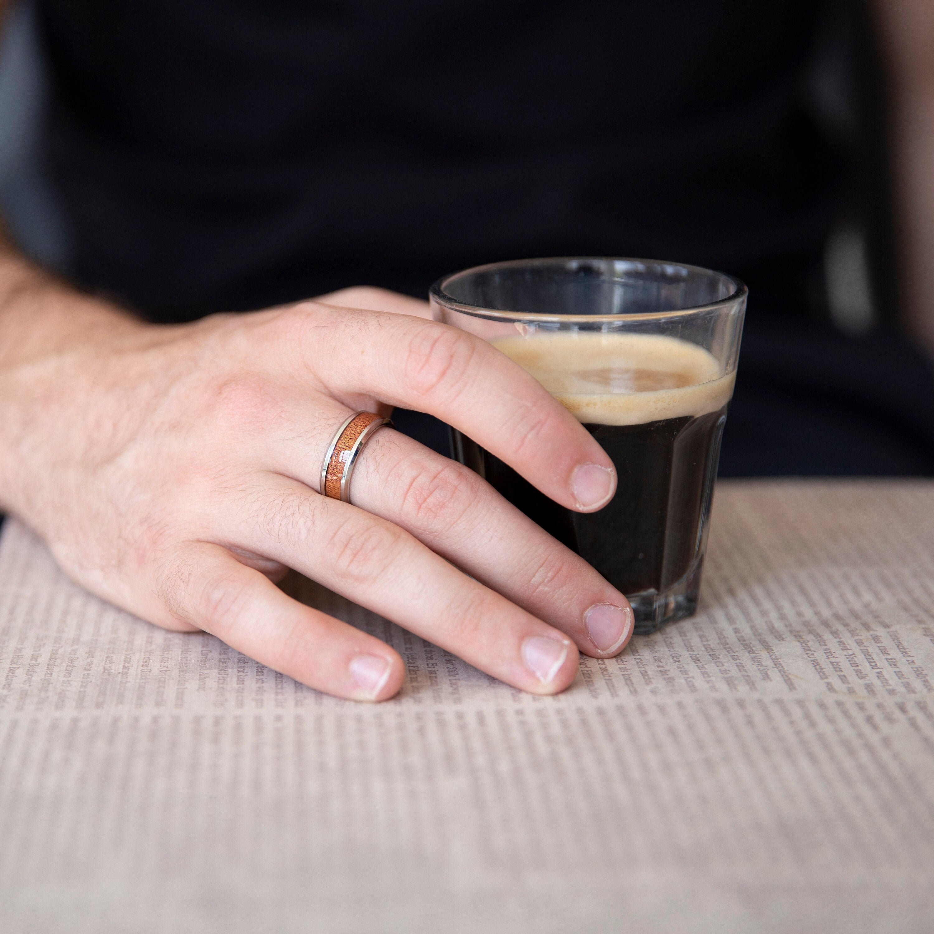 Men's Stacking Ring Men's Ring Men's Stainless - Etsy Israel