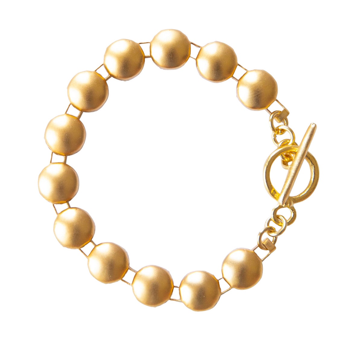 Gold Bracelet Gold Link Bracelet Gold Chain Bracelet - Etsy