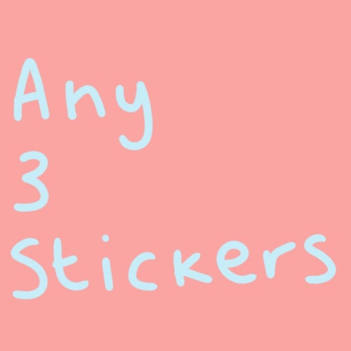 Any 3 Vinyl Stickers // Cute Sticker // Vinyl Stickers - Etsy