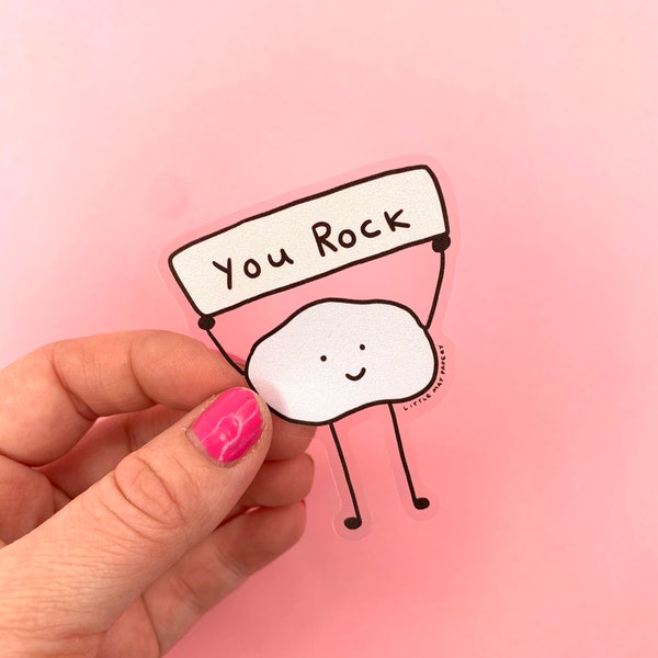 Rock on Sticker - Etsy