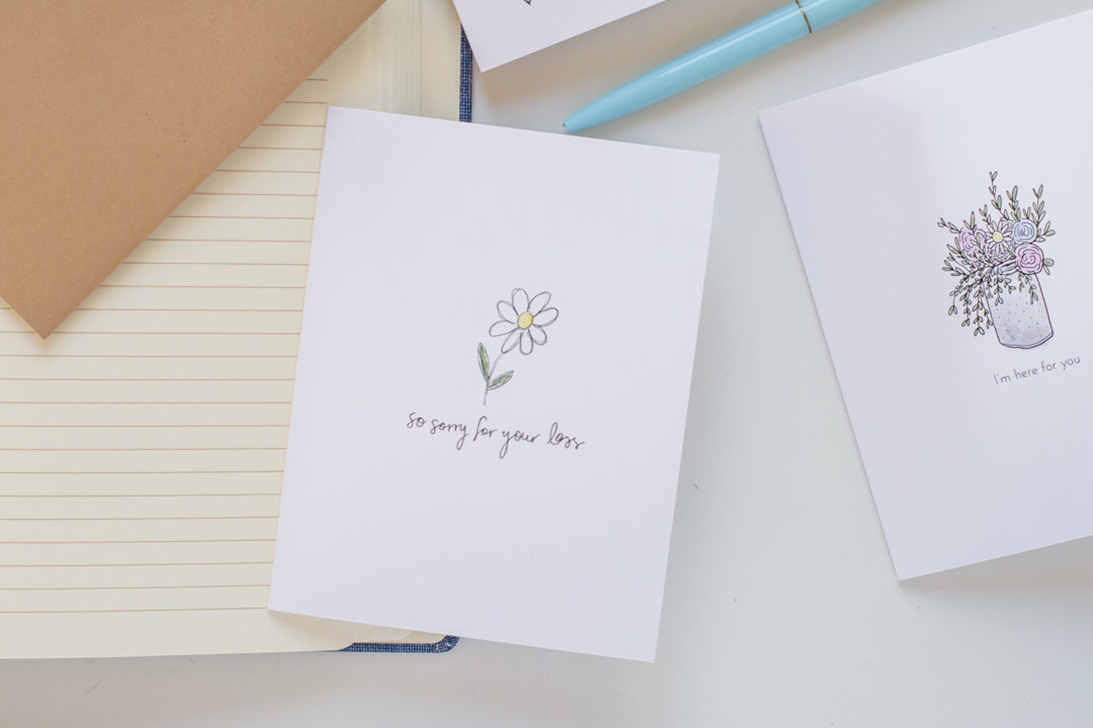 Sympathy Card // Sorry for Your Loss // Miscarriage Card - Etsy