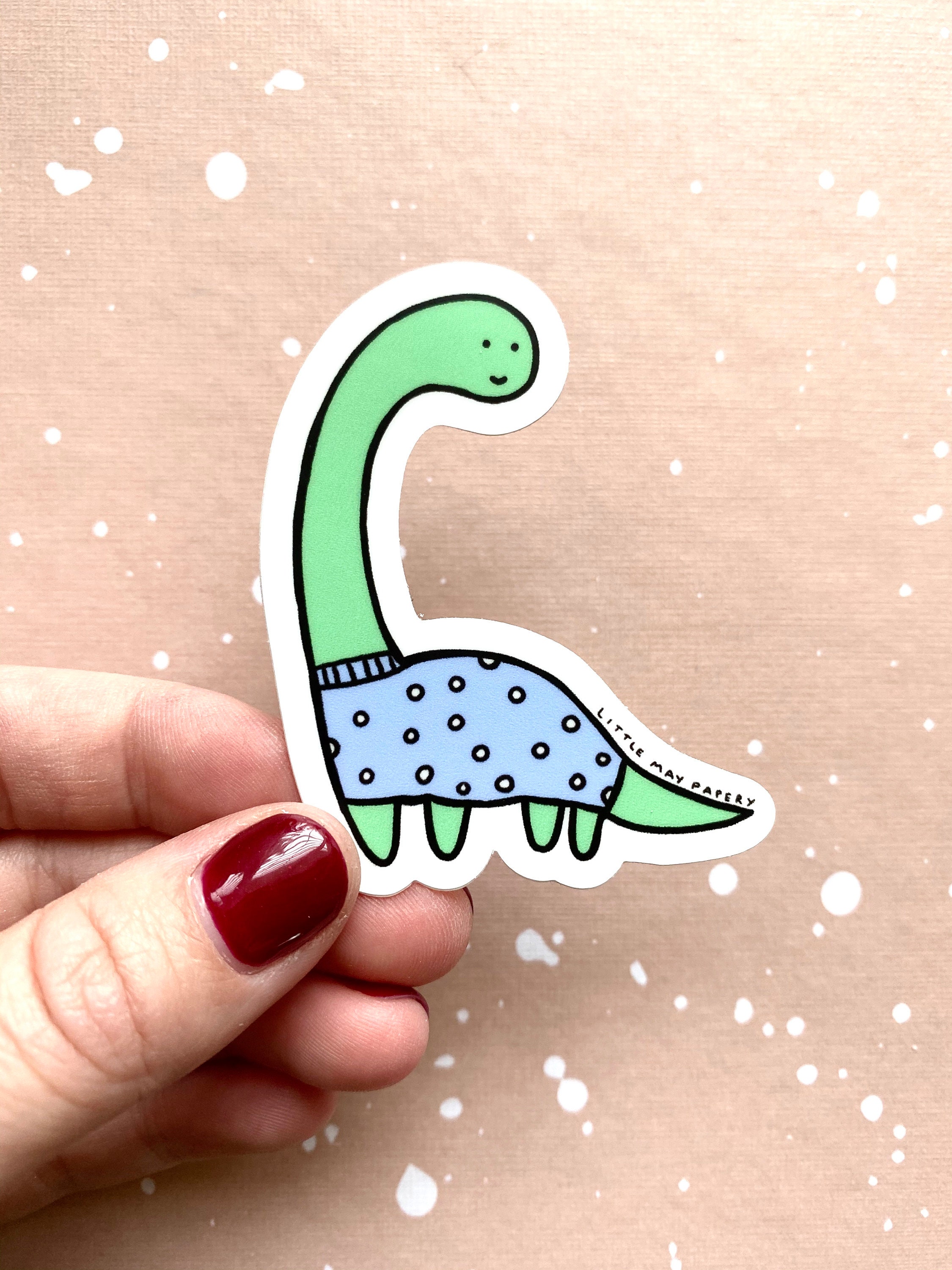 Dinosaur Sticker // Waterproof Sticker // Vinyl Sticker // Die - Etsy
