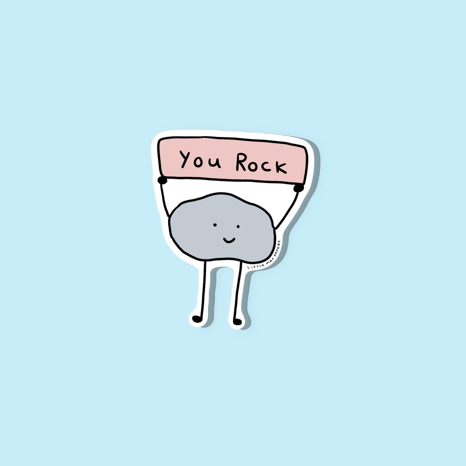 You Rock Vinyl Sticker // Cute Sticker // You Rock Sticker - Etsy Canada