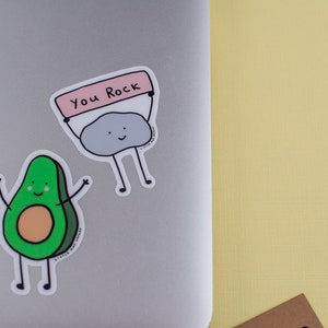 You Rock Vinyl Sticker // Cute Sticker // You Rock Sticker - Etsy