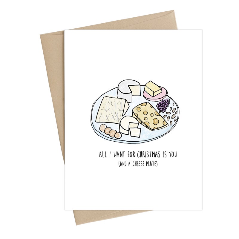 Cheese Card - Etsy