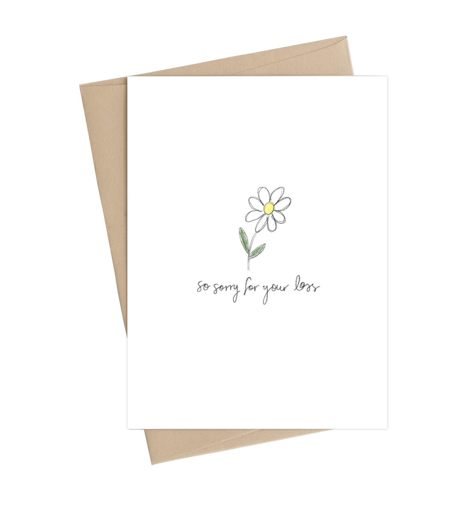 Sympathy Card // Sorry for Your Loss // Miscarriage Card - Etsy